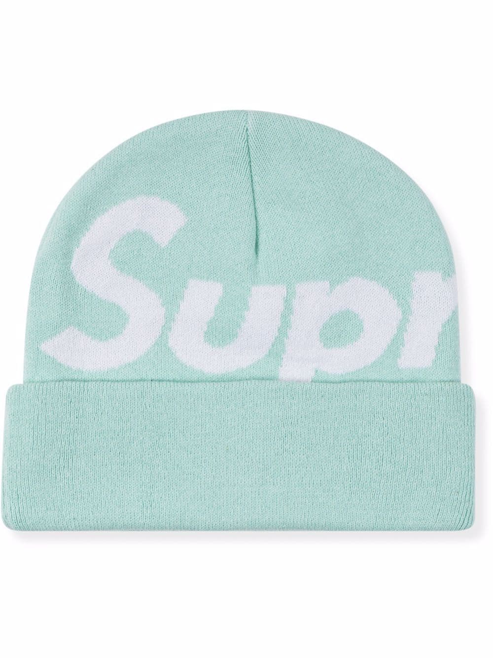 Supreme big logo beanie