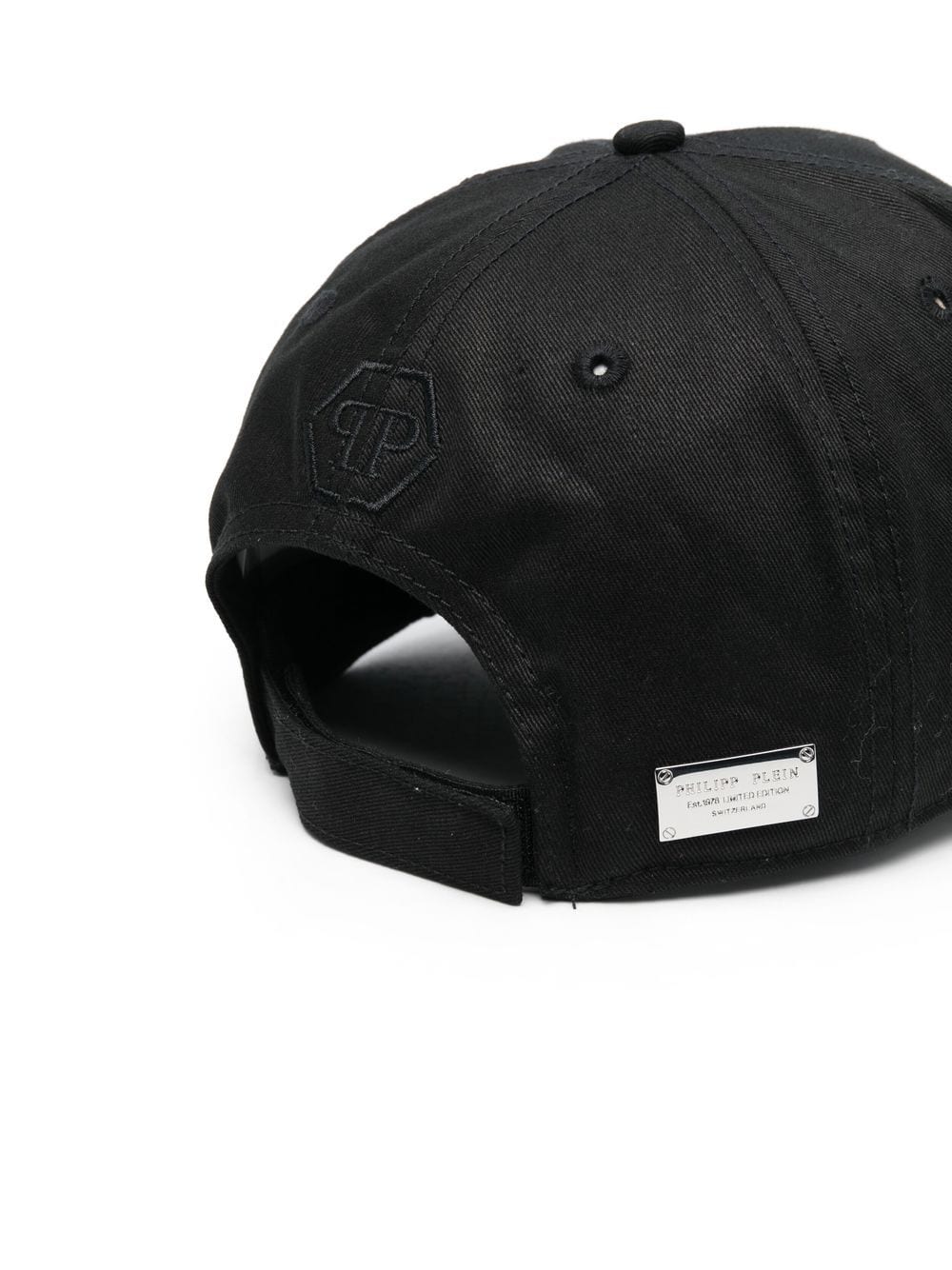 Philipp Plein embroidered-skull detail baseball cap