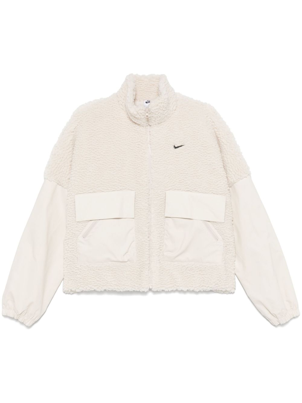 Nike teddy-effect jacket